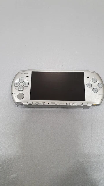 SONY PLAYSTATION PORTABLE Game Console PSP-3000 Silver Not Working For ...