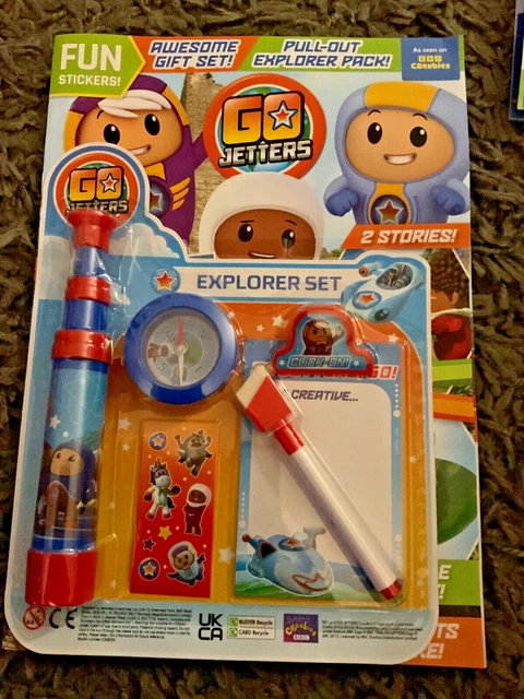 CBEEBIES GO JETTERS magazine #86 2024 Puzzles Colouring Stories ...