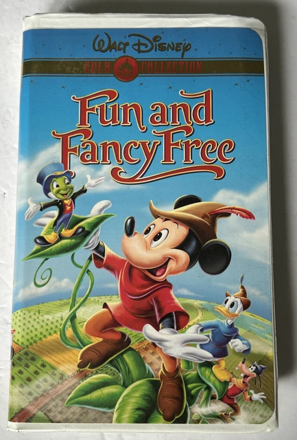 WALT DISNEY’S FUN and Fancy Free (VHS, 2000, Gold Collection) Used FAST ...