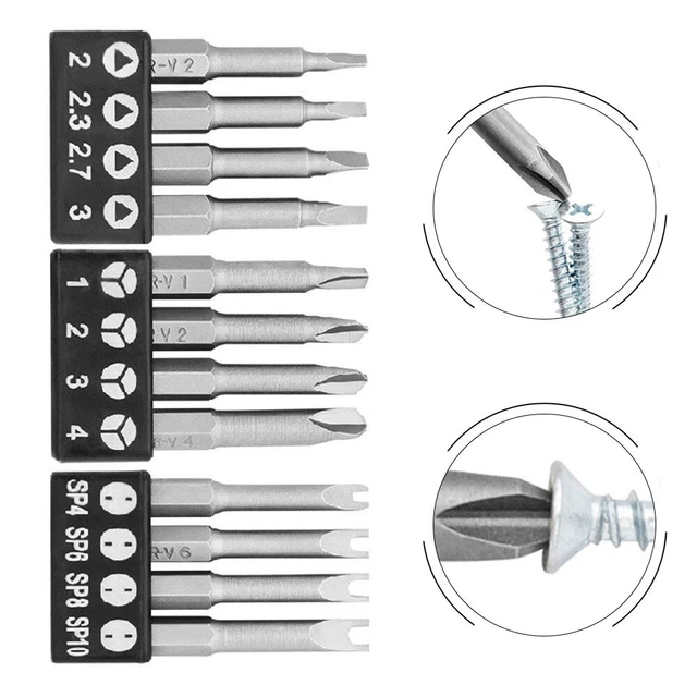 ENSEMBLE COMPLET DE 12 pi ces tournevis pour r parer et installer divers artic EUR 19,27 ...