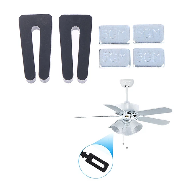 2SETS CEILING FAN Blade Balancing Kit Fan Light Balancer 5GM Balance ...