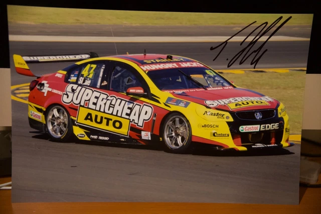 TIM SLADE #47 Supercheap Auto, Walkinshaw Holden V8 Supercar Signed ...