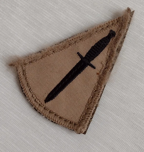 WW2 BRITISH ARMY No 2 Commando Qualification Patch 7cm x 5 cm Vintage £ ...