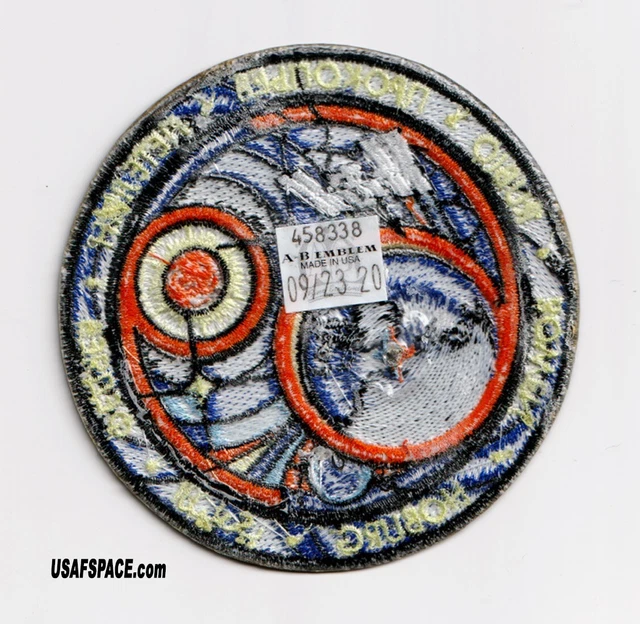 AUTHENTIC EXPEDITION 69 -NASA SPACEX ISS Mission- A-B Emblem SPACE ...