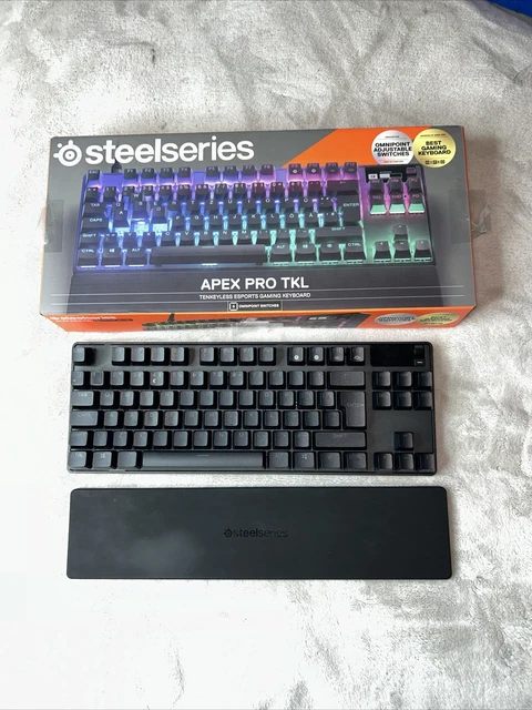 STEELSERIES APEX PRO TKL Mechanical Gaming Keyboard - UK English £90.00 ... STEELSERIES APEX PRO TKL Mechanical Gaming Keyboard - UK English £90.00 ...
