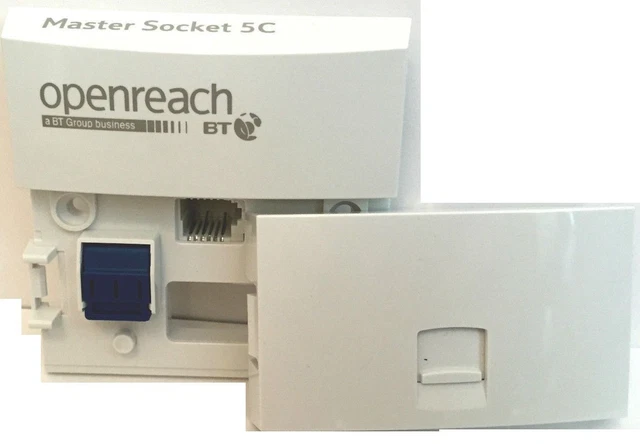 BT OPENREACH MASTER Socket Nte5C Mk2 Nte5A Replacement Telephone ...