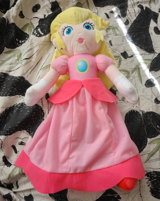 NINTENDO SUPER MARIO Plush Princess Peach Large 24" Soft Toy £12.92 ...