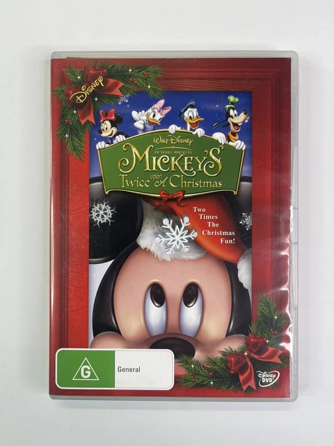 MICKEYS UPON TWICE A Christmas 2004 DVD Animated Family Film Walt ...