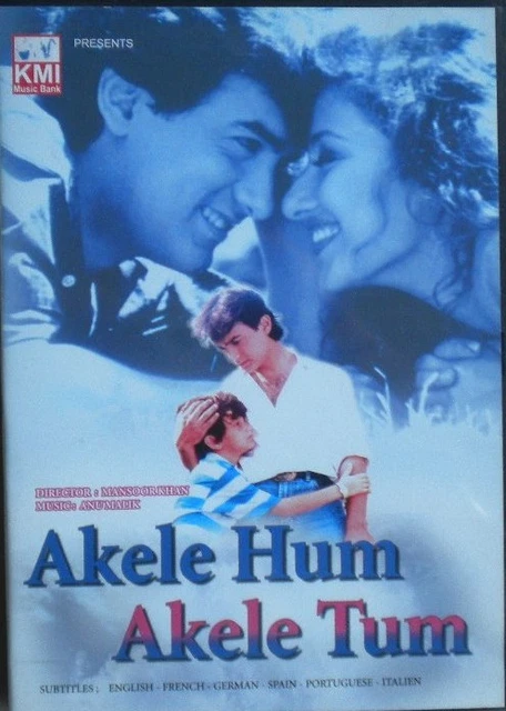 AKELE HUM AKELE Tum Hindi Bollywood Movie(1995) Factory Sealed Aamir ...
