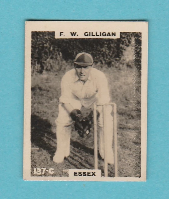 CRICKET - G. Phillips - Rare Pinnace Cricketer - Gilligan Of Essex ...