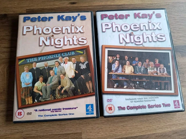 PETER KAY'S PHOENIX NIGHTS complete series 1 & 2. region 2 uk DVDS. VG ...
