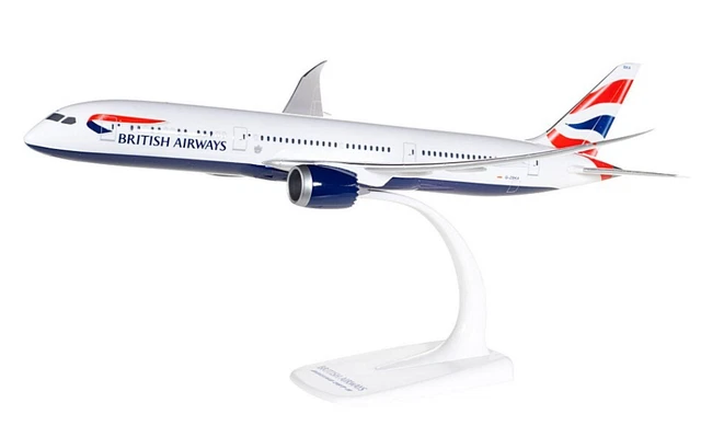 MODELS AIRCRAFT OF Line Herpa Boeing 787-9 Dreamliner British Airways 1 ...