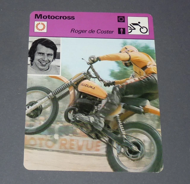 ROGER DE COSTER Aka ‘The Man’ World 500cc MotoCross Champion Suzuki £6. ...