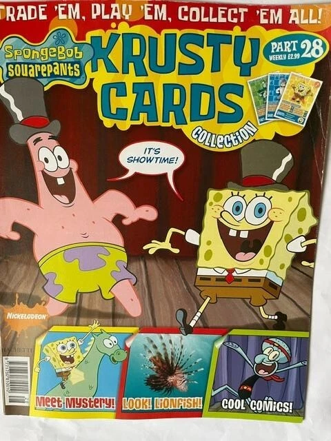 SPONGEBOB SQUAREPANTS KRUSTY Cards Collection - No Cards - Part 28 £5. ...