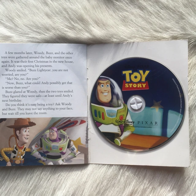 TOY STORY BOOK TOY STORY Read To Me Storybook TOY STORY Movie CD Read ...