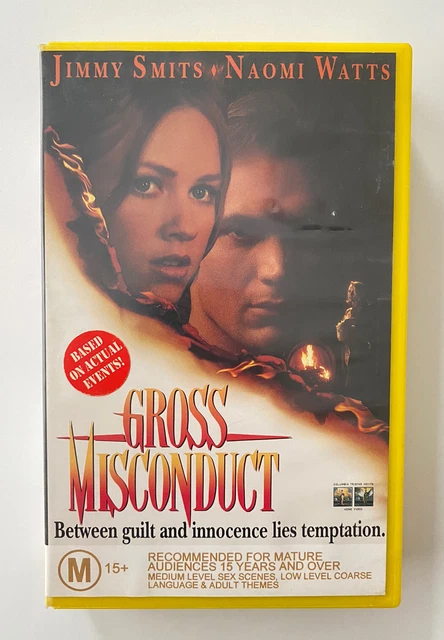 GROSS MISCONDUCT [VHS] Columbia Tristar Big Box Ex-Rental Video Tape ...