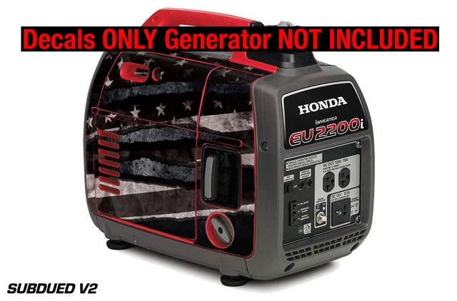 DECAL WRAP FOR Honda EU2200i Skin Camping Generator Engine Sticker ...