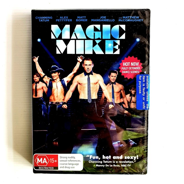 MAGIC MIKE DVD 2012 Male Stripper Comedy Drama, Tatum McConaughey ...