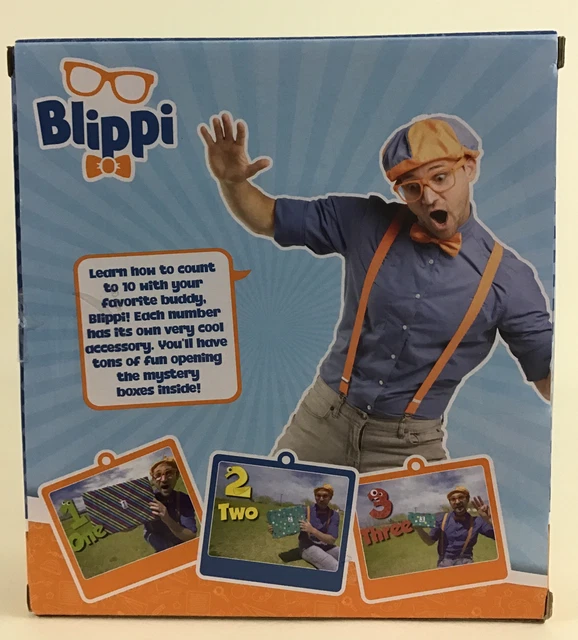 BLIPPI LEARNING NUMBERS Box Set 9 Fun Boxes To Discover Figure 2019 ...