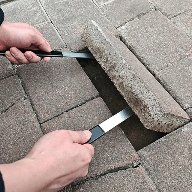 BRICK REPLACEMENT GARDEN Brick Lifter Interlocked Paver Lifter Non-slip ...