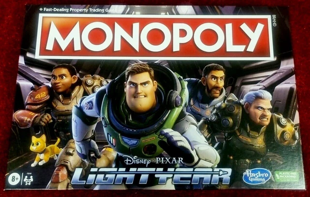 MONOPOLY DISNEY / Pixar Buzz Lightyear Board Game 2 To 6 Players 8+ £40 ...