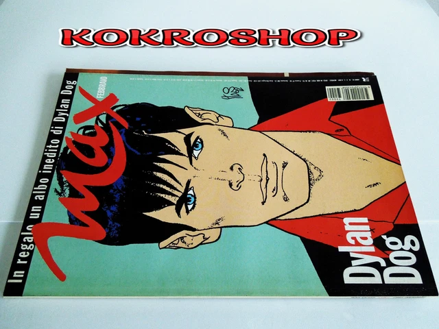 RIVISTA &MAX CON DYLAN DOG POSTER NO ALBETTO ed. RCS/Bonelli 1993 EUR ...
