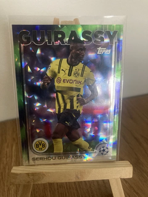 TOPPS UCC FLAGSHIP 2024/25 Serhou Guirassy - Northern Lights - Borussia ...