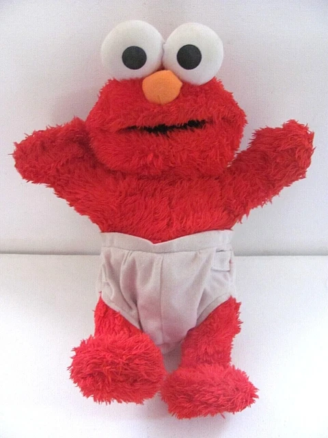 SESAME STREET UP Up! Elmo Plush Talking Toy Fisher-Price Mattel 2006 ...