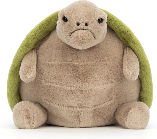 JELLYCAT TIMMY TURTLE Stuffed Animal 11 inches Reptile Plush ToyClassic ...
