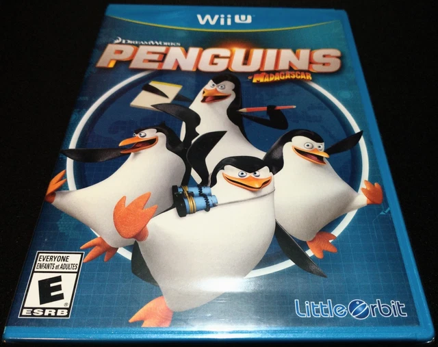DREAMWORKS PINGOUINS DE Madagascar Nintendo Wii U Neuf Scellé EUR 92,92 ...