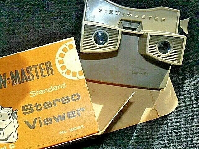VISIONNEUSE STEREO VIEW-MASTER avec sa boite d'origine et un lot de 6 ...