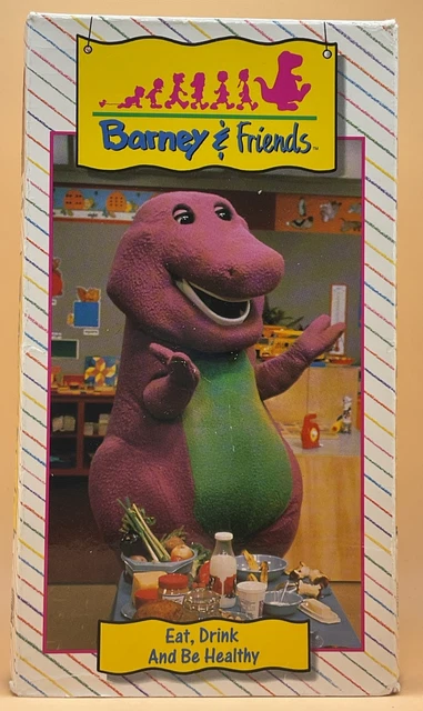 BARNEY & FRIENDS Eat, Drink, And Be Healthy VHS 1992 **Achetez 2 ...