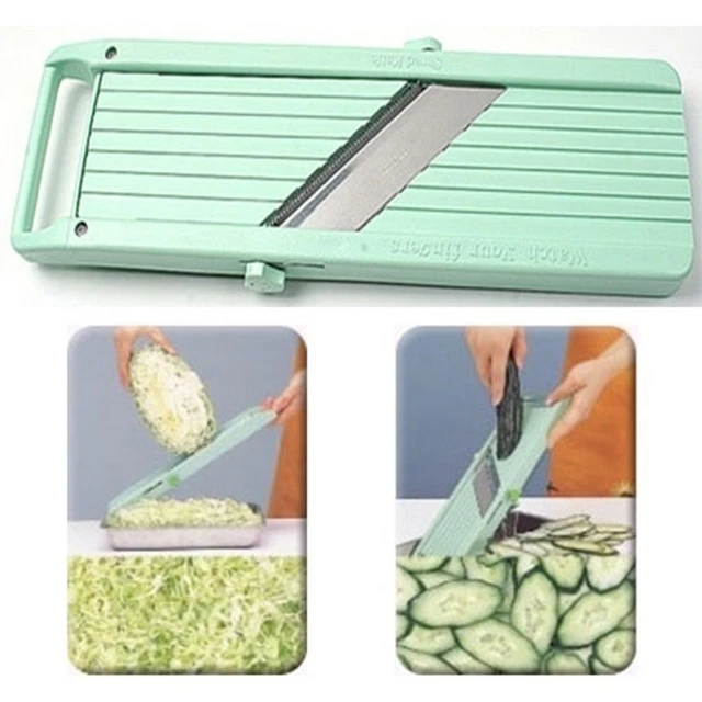 JAPANESE SLICER VEGETABLE Fruit Mandoline Cutter Kitchen Food Slicers £ ...