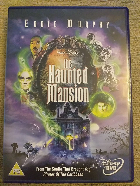 DISNEY THE HAUNTED Mansion DVD 2004 Walt Disney Eddie Murphy Cert Pg ...