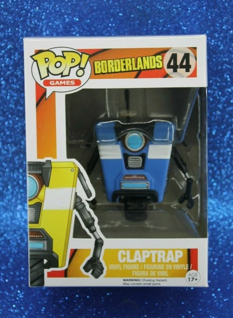 FUNKO POP GAMES Borderlands #44 Claptrap (Blue) Vaulted Vinyl Figure 🌵 ...