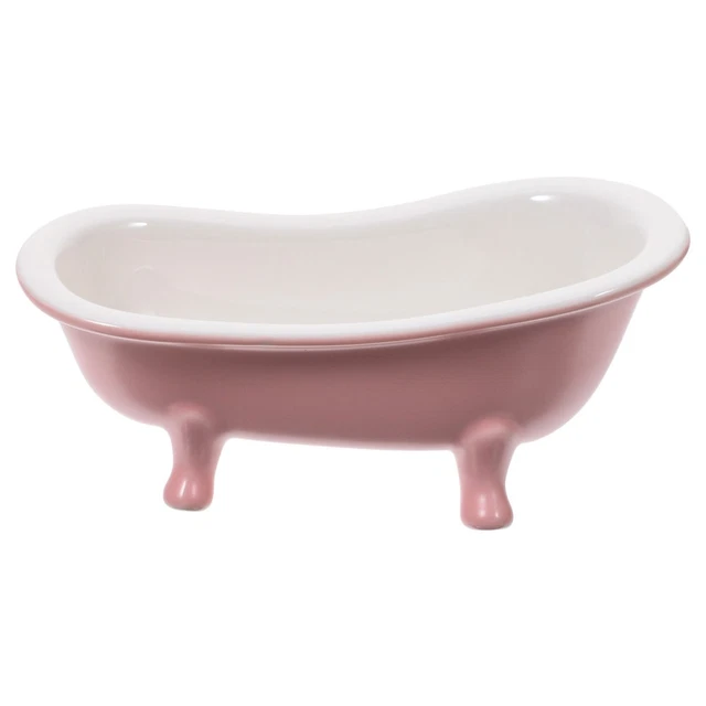 CREATIVE BATHTUB SHAPE Dessert Bowl Ice Cream Bowl Random Color Ceramic ...