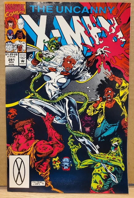 UNCANNY X-MEN 291 Callisto Mikhail Rasputin Scott Lobdell Tom Raney ...