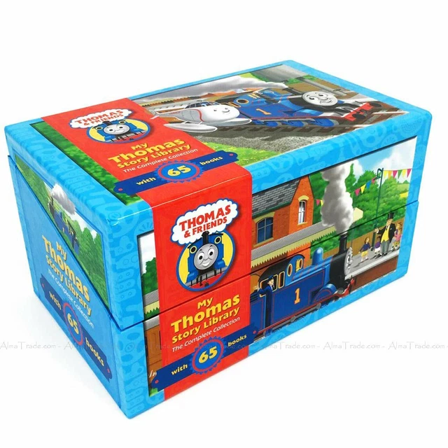 THOMAS & FRIENDS Collection 65 Books Boxed Gift Set Story Library, Tank ...