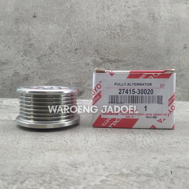 ALTERNATOR PULLEY ORIGINAL Toyota Hilux 2KD 05-2015 27415-30020 Genuine ...
