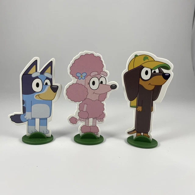 BLUEY SHADOWLANDS BOARD Game Replacement Pieces Parts 3 Character bluey-shadowlands-board-game-replacement-pieces-parts-3-character