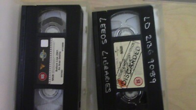 COLLECTION OF BOTTOM vhs tapes Live hooligans island, fluff etc £20.00 ...