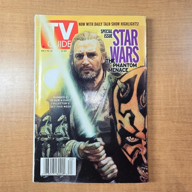 VINTAGE TV GUIDE May 15-21, 1999 Special Issue Star Wars The Phantom ...