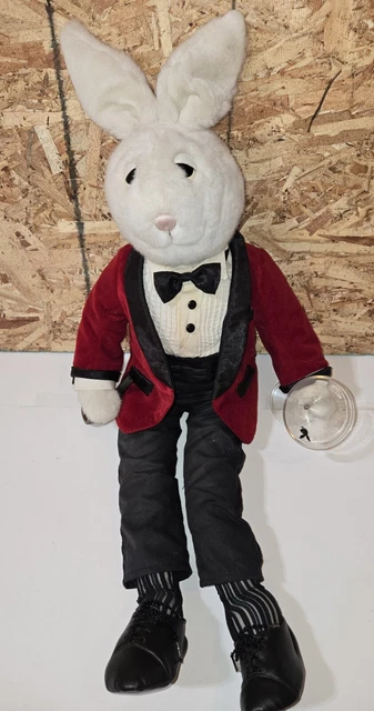 HUGH HEFNER PLAYBOY Bunny Doll With Pipe and Martini Glass $75.00 ...