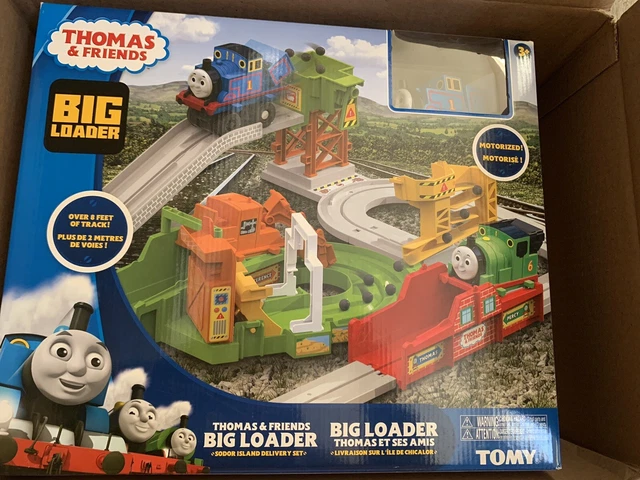 THOMAS & FRIENDS Big Loader Sodor Island Delivery Motorized Toy Train ...