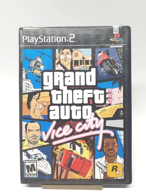 GRAND THEFT AUTO: Vice City (Sony PlayStation 2, 2002) GTA PS2 EUR 12 ...