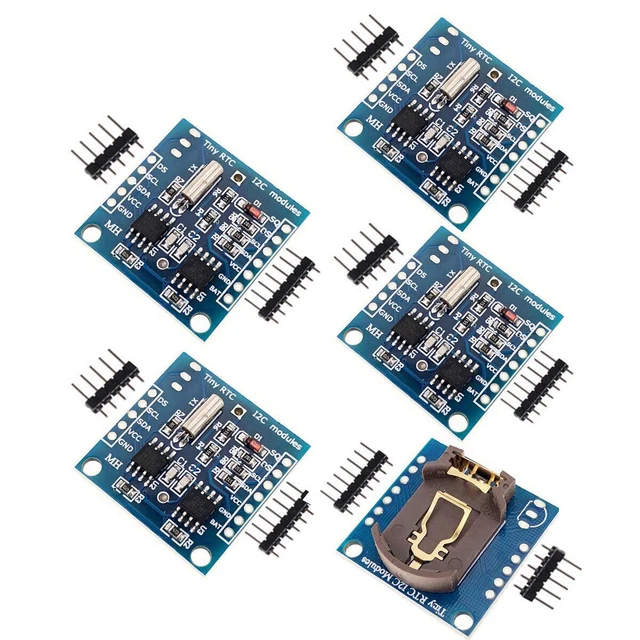 YOUMILE 5 PIN RTC I2C Module Arduino I2C RTC DS1307 AT24C32 Real Time ...
