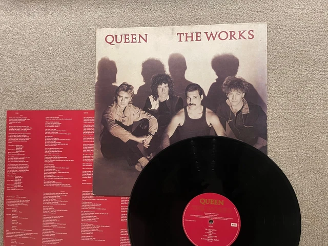 QUEEN - THE Works (Lyric Inner) STEREO £7.19 - PicClick UK