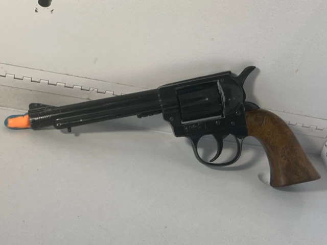 EG EDISON GIOCATTOLI Vintage Toy gun Made in Italy Diecast 9'' Length £ ...