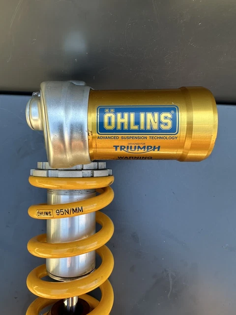 TRIUMPH STREET TRIPLE 765 RS OHLINS REAR SHOCK 2020 *UK ONLY* Ohlins ...