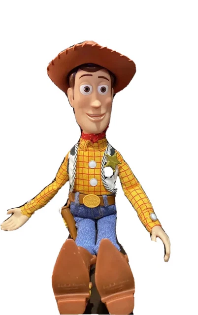 VINTAGE DISNEY PIXAR Toy Story Pull String Talking Woody EUR 41,87 ...